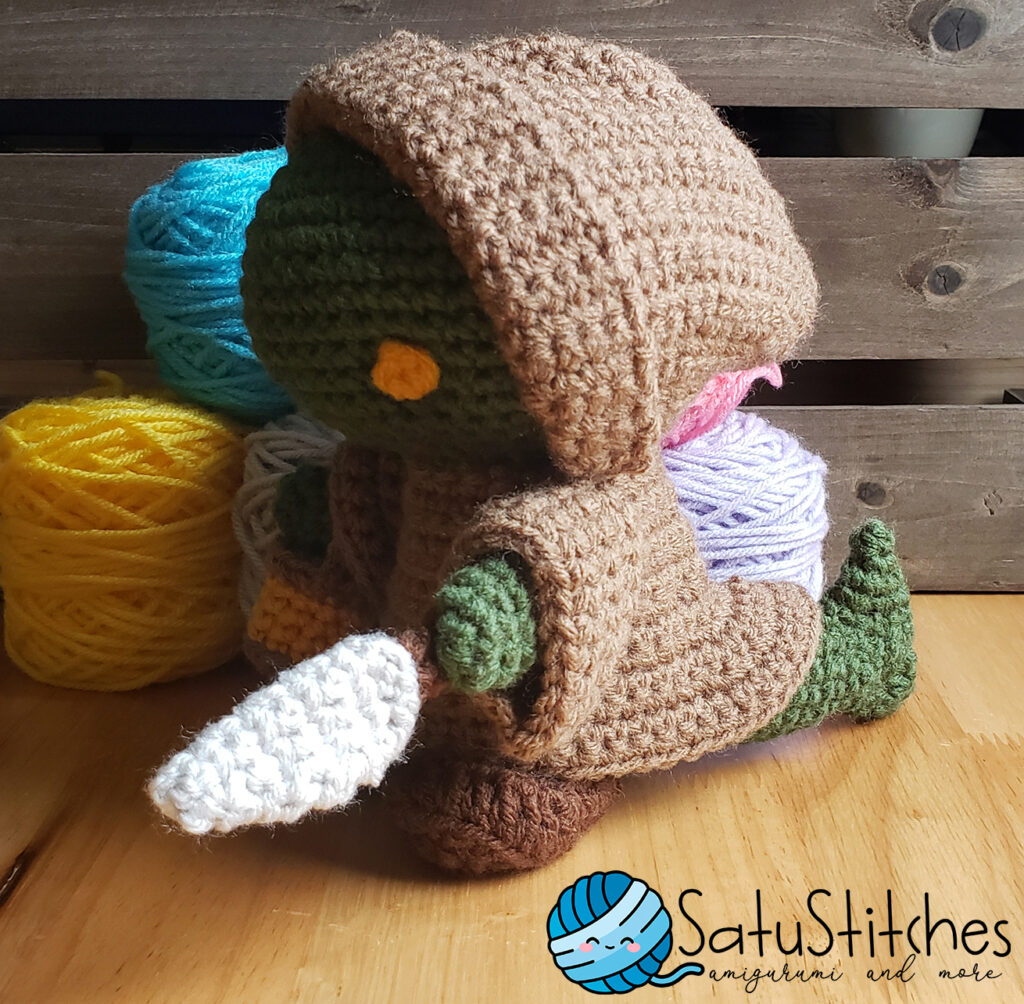 Tonberry Crochet Pattern with Minimal Pictures - SatuStitches
