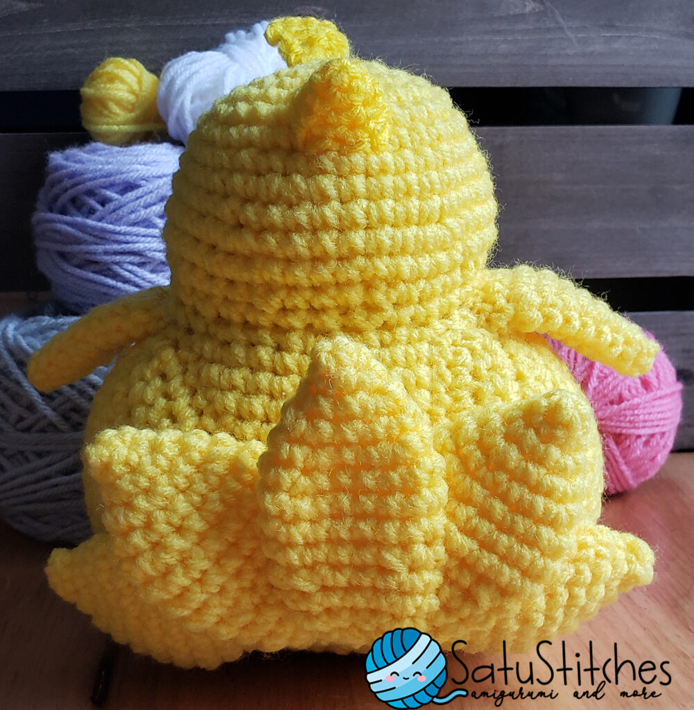 Fat Chocobo Pattern - Final Fantasy - SatuStitches