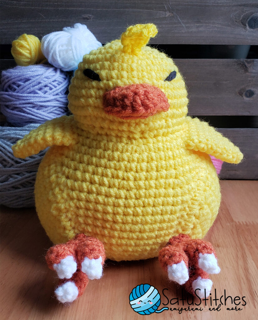 Fat Chocobo Pattern - Final Fantasy - SatuStitches