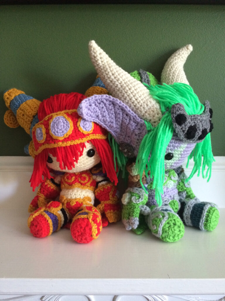 World of Warcraft Crochet Portfolio - SatuStitches