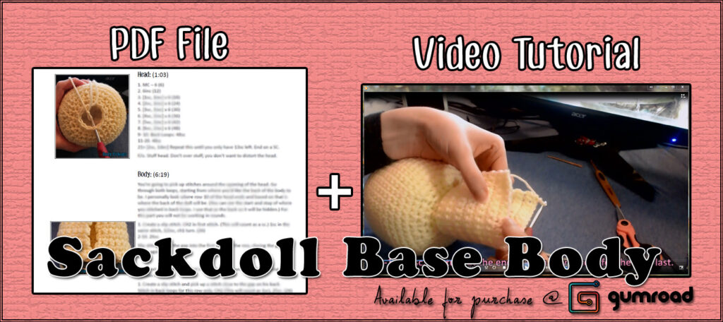 Sackdoll Crochet Patterns - SatuStitches